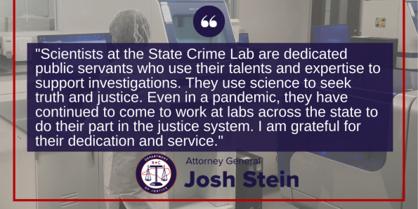 Attorney General Stein and Governor Cooper Recognize National Forensic ...