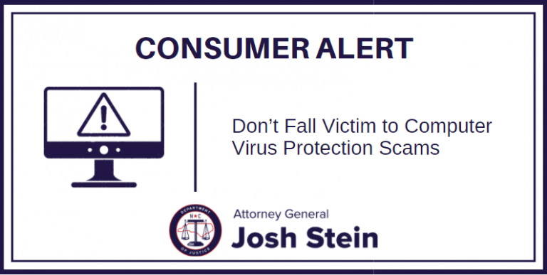 Don’t Fall Victim to Computer Virus Protection Scams - NCDOJ