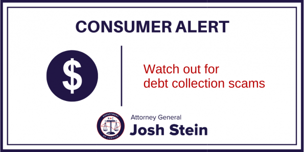 Watch out for debt collection scams - NCDOJ