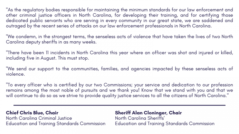 Criminal Justice and Sheriffs’ Education and Training Standards ...