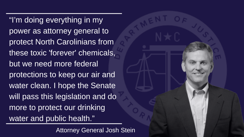 Attorney General Josh Stein Calls on U.S. Senate to Pass Protections ...