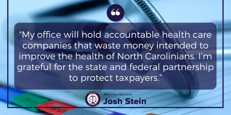 Attorney General Josh Stein Announces $1.9 Million Medicaid Settlement ...