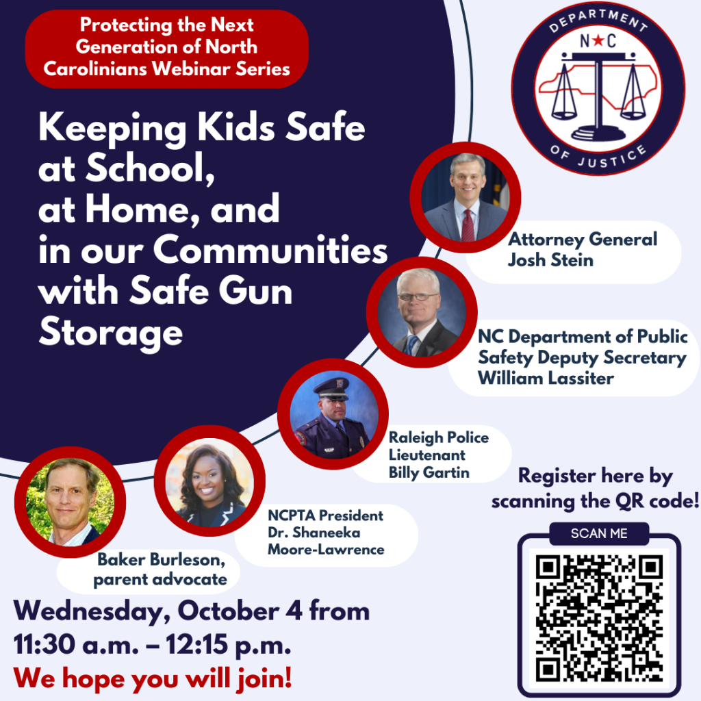 Attorney General Josh Stein Launches Webinar Series to Protect the Next ...