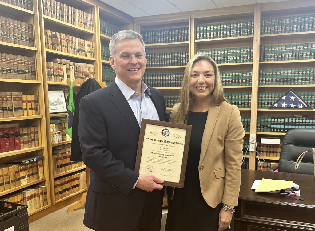Attorney General Josh Stein Honors District Attorney Welch with Dogwood ...