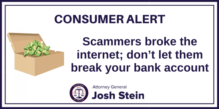 Consumer Alert: Scammers broke the internet; don’t let them break your ...