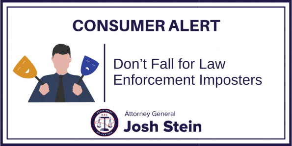 Consumer Alert: Don’t Fall for Law Enforcement Imposters - NCDOJ