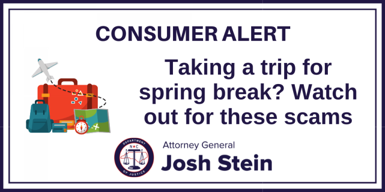 Consumer Alert: Taking a trip for spring break? Watch out for these ...