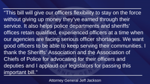 Attorney General Jeff Jackson Applauds General Assembly for Supporting ...