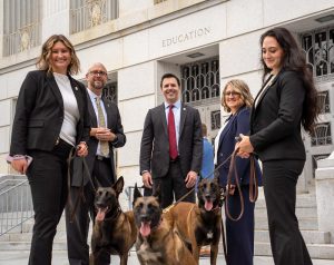 Attorney General Jeff Jackson Commends NCSBI K-9 Unit - NCDOJ